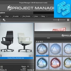 Merge and Manage 3D Models using Project Manager | Kstudio - 3ds Max Plugins & Scripts