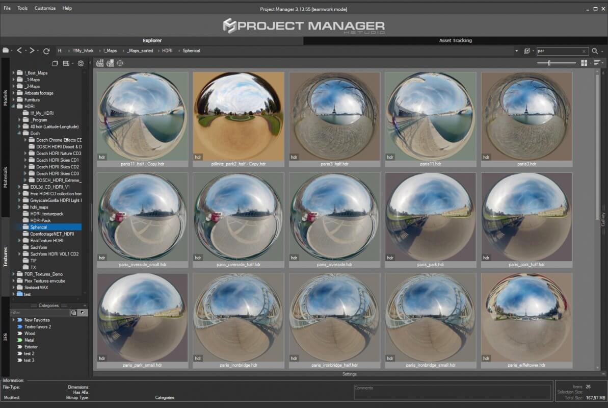 Project Manager - Asset Browser | Kstudio - 3Ds Max Plugins