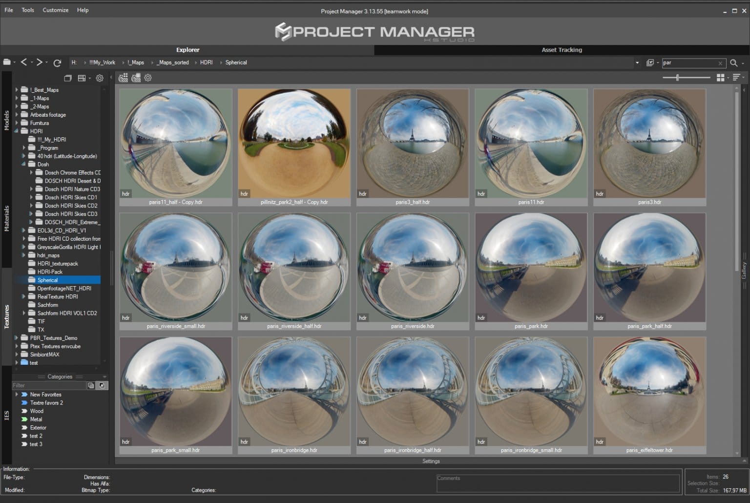 Project Manager - Asset Browser | Kstudio - 3Ds Max Plugins
