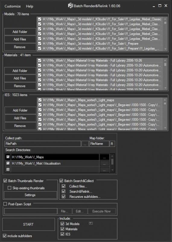 Project Manager - Asset Browser | Kstudio - 3Ds Max Plugins