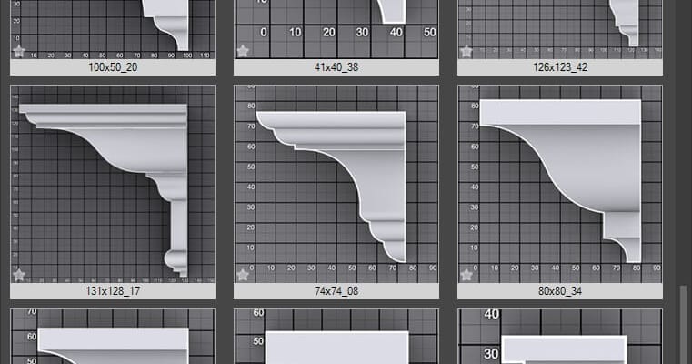 Sweep Profile Shapes vol.1 | Kstudio - 3Ds Max Plugins