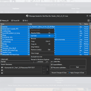 Merge and Manage 3D Models using Project Manager | Kstudio - 3ds Max Plugins & Scripts