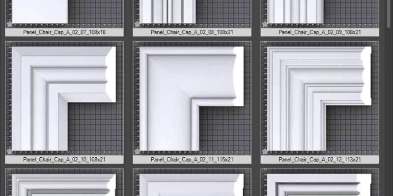 Chair Rail Moulding Profiles