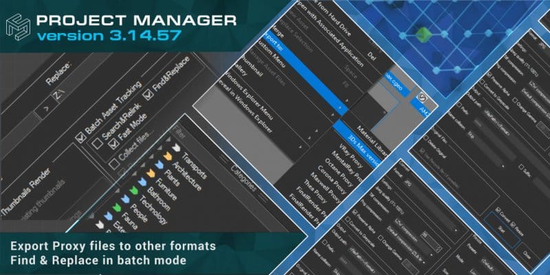 Project Manager version 3.14.57 | New version of 3D Asset Library ...