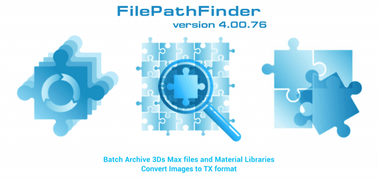 FilePathFinder Pro v.4.00.00 | New version of Asset Tracking Utility | Kstudio - 3ds Max Plugins ...