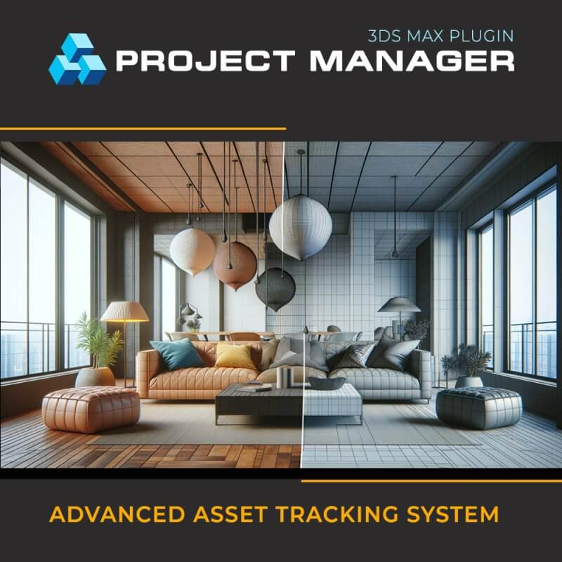 Merge and Manage 3D Models using Project Manager | Kstudio - 3Ds Max ...