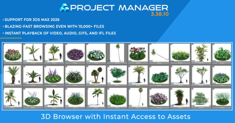 Project Manager 3.38.10 with 3ds Max 2026 Support | New version of ...