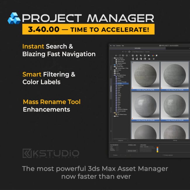 Project Manager 3.38.10 with 3ds Max 2026 Support | New version of ...